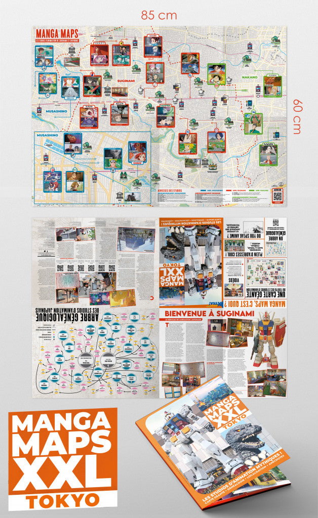 Manga Maps, XXL Tokyo – Ynnis Editions - Animeland